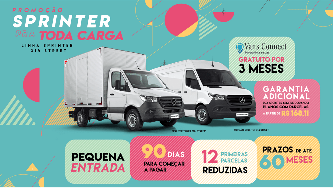 CAMPANHA SPRINTER "PRA TODA CARGA" - Portal O Carreteiro